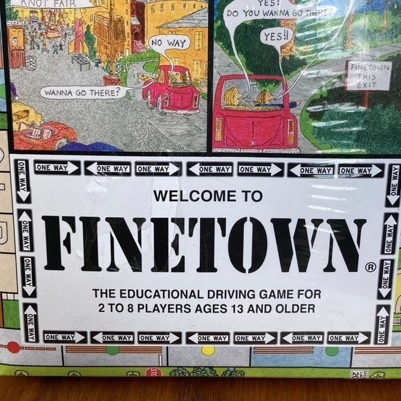 Toys | Welcome To Finetown Drivers Educational Board Game | Poshmark